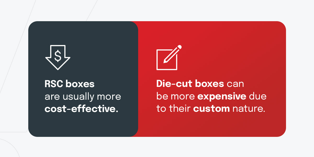 RSC Boxes vs. Custom Die Cut Boxes | Custom Boxes Now