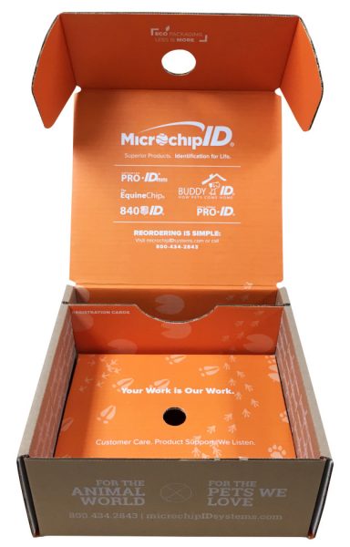 Custom Boxes Now & Microchip ID Systems Pet Technology