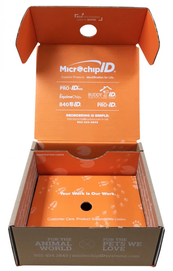 Custom Boxes Now & Microchip ID Systems Pet Technology